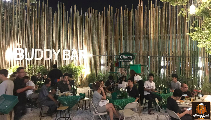 Buddy Bar ร้านนั่งชิวเบียร์โปรโมชั่นเอาใจคอบอลอุบลราชธานี